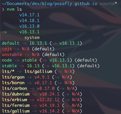 nvm을 사용해 프로젝트별로 Node.js 버전 다르게 사용하기