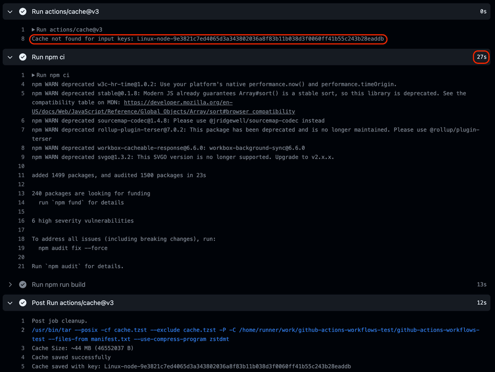 GitHub Actions 캐시 조금 더 다뤄보기 (feat. restore-keys) GitHub Actions 캐시 조금 더 다뤄보기 (feat. restore-keys)